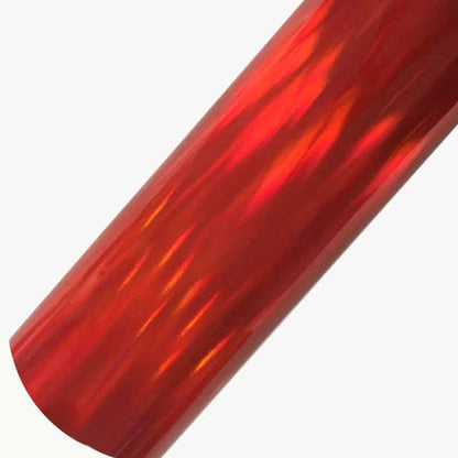 Red Holographic Chrome Wrap – wrapteck
