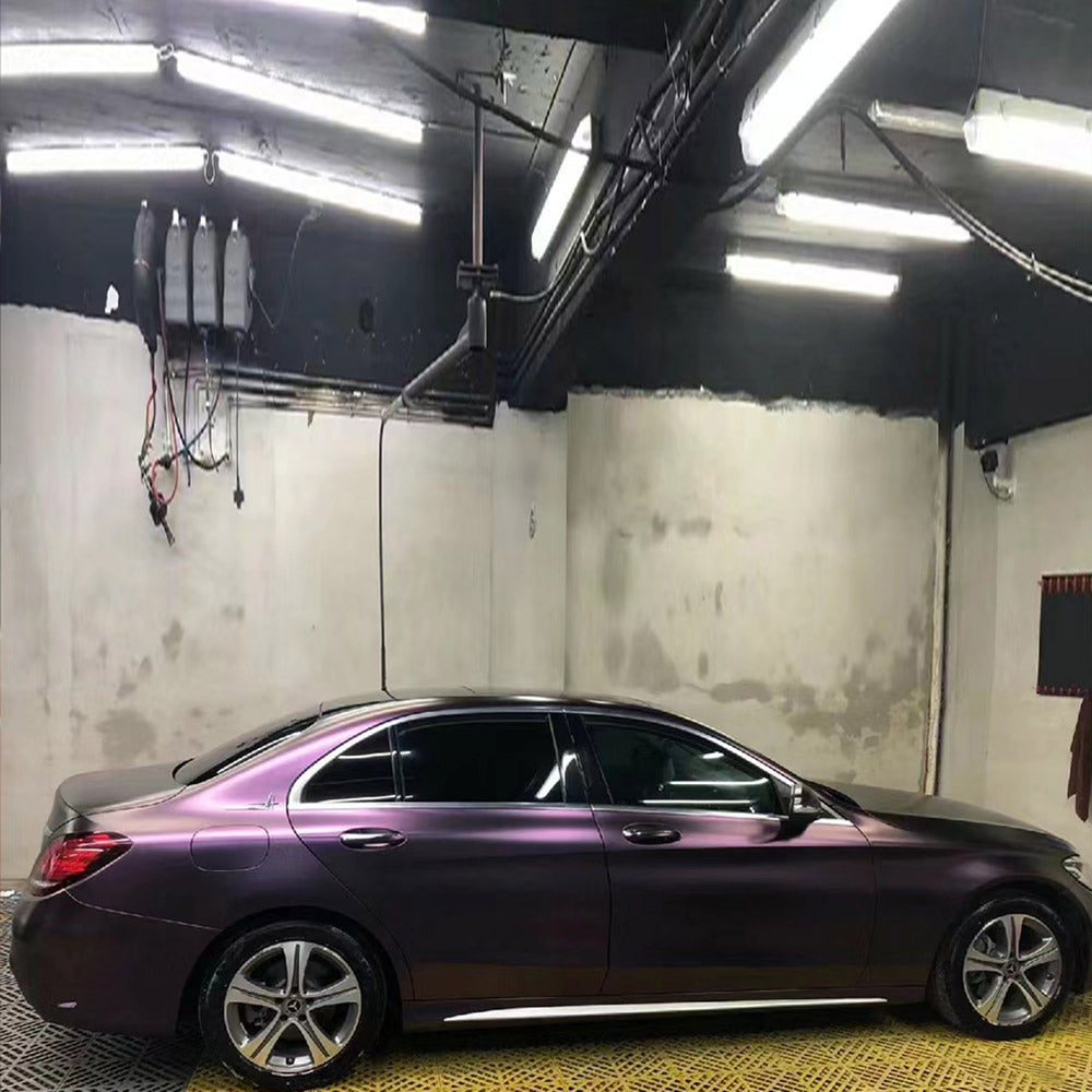 Diamond Chameleon Purple Copper Car Wrap – wrapteck