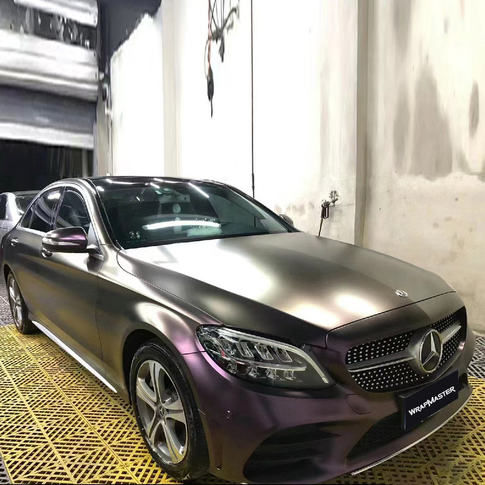 Diamond Chameleon Purple Copper Car Wrap – wrapteck