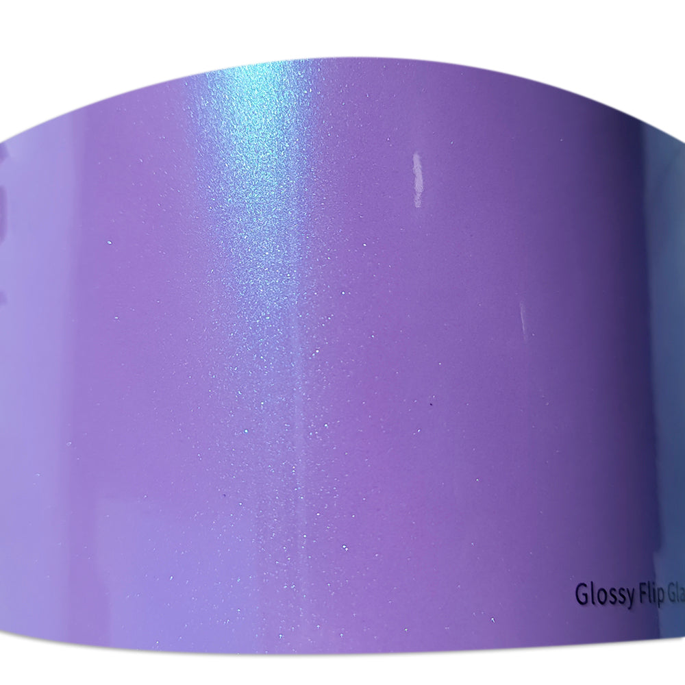 Glossy Flip Glacial Frost Blue Wrap Vinyl – wrapteck