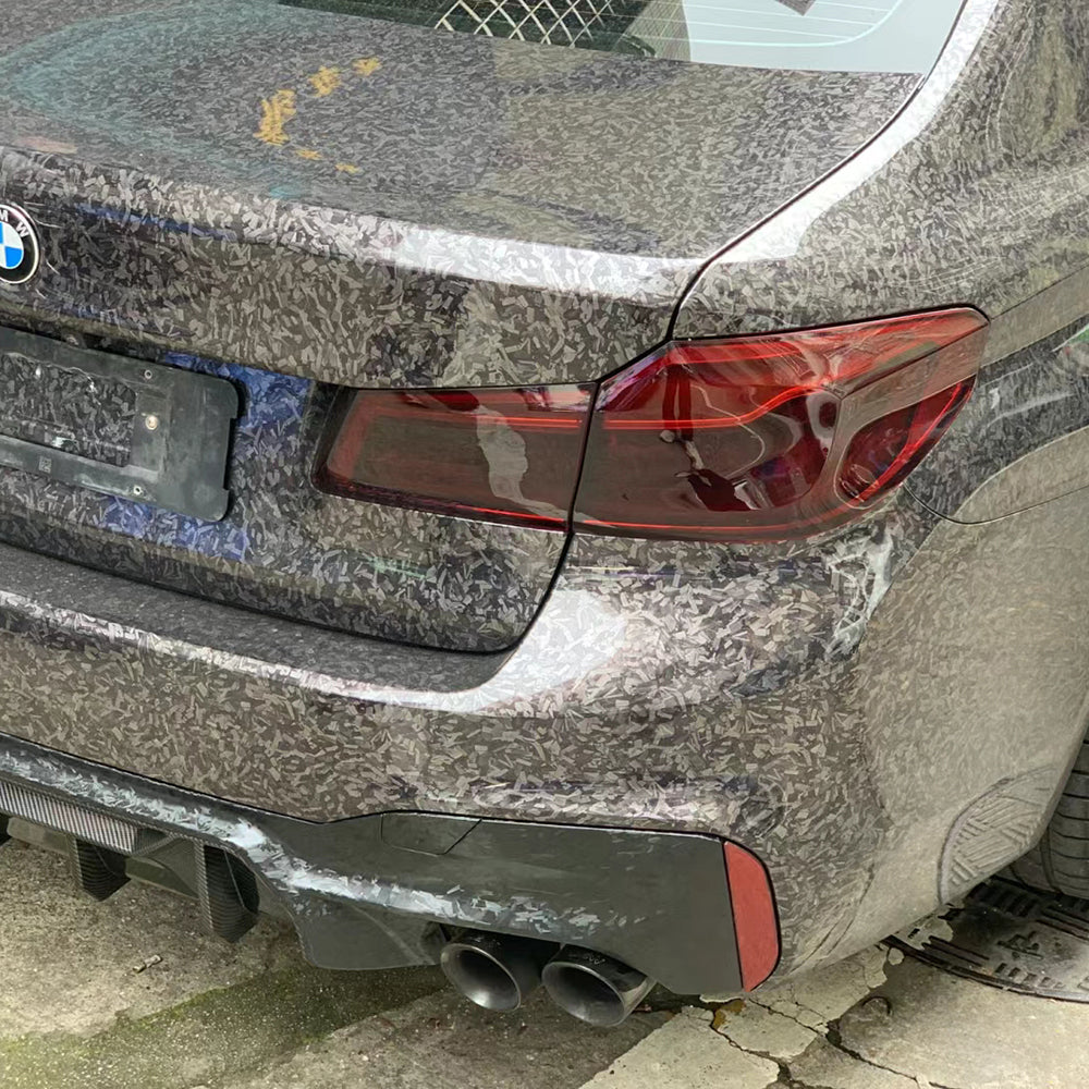 Forged Carbon Black Vehicle Wrap (PET liner) – wrapteck