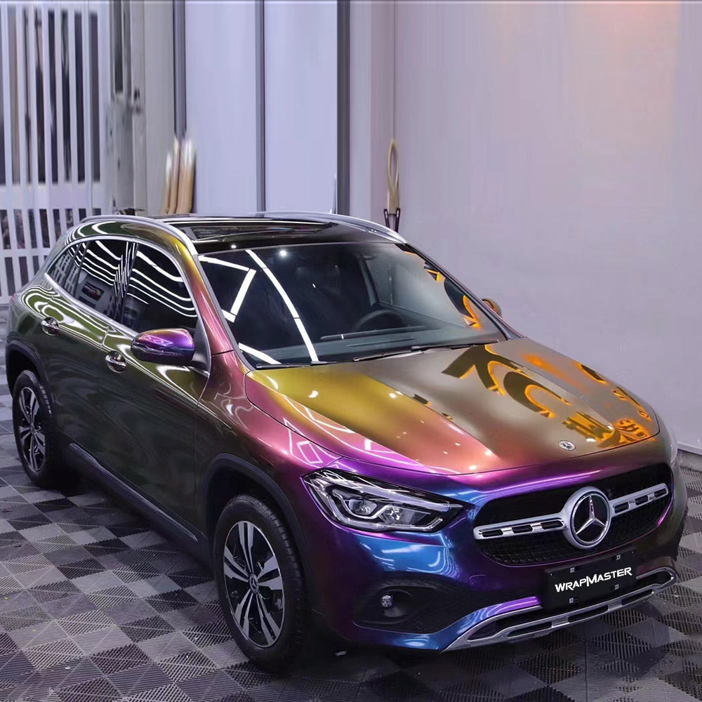 Chameleon Flowing Phantom Auto Wrap – wrapteck