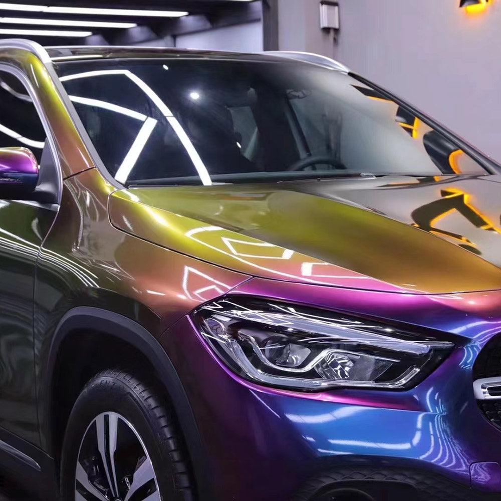 Chameleon Flowing Phantom Auto Wrap – wrapteck