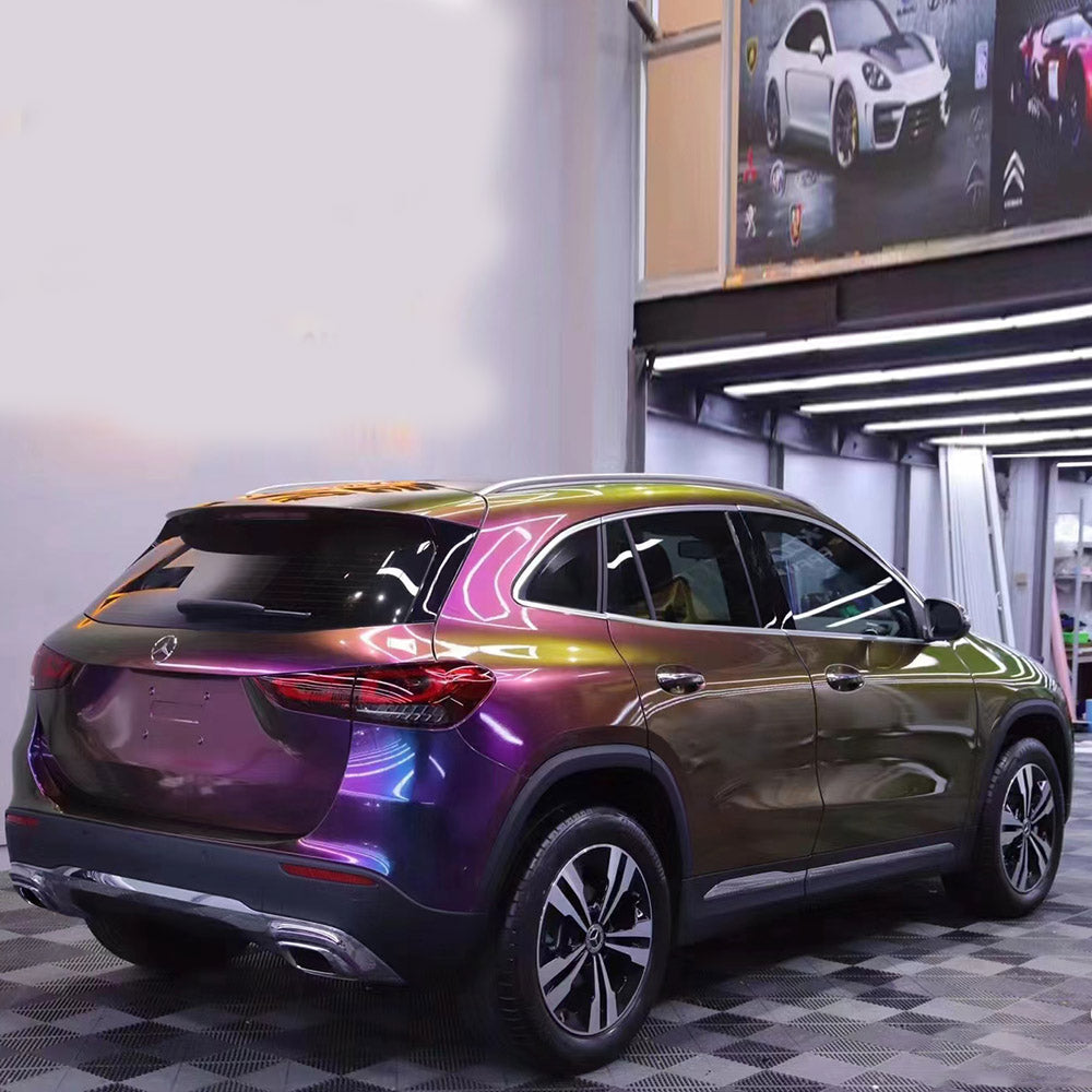 Chameleon Flowing Phantom Auto Wrap – wrapteck