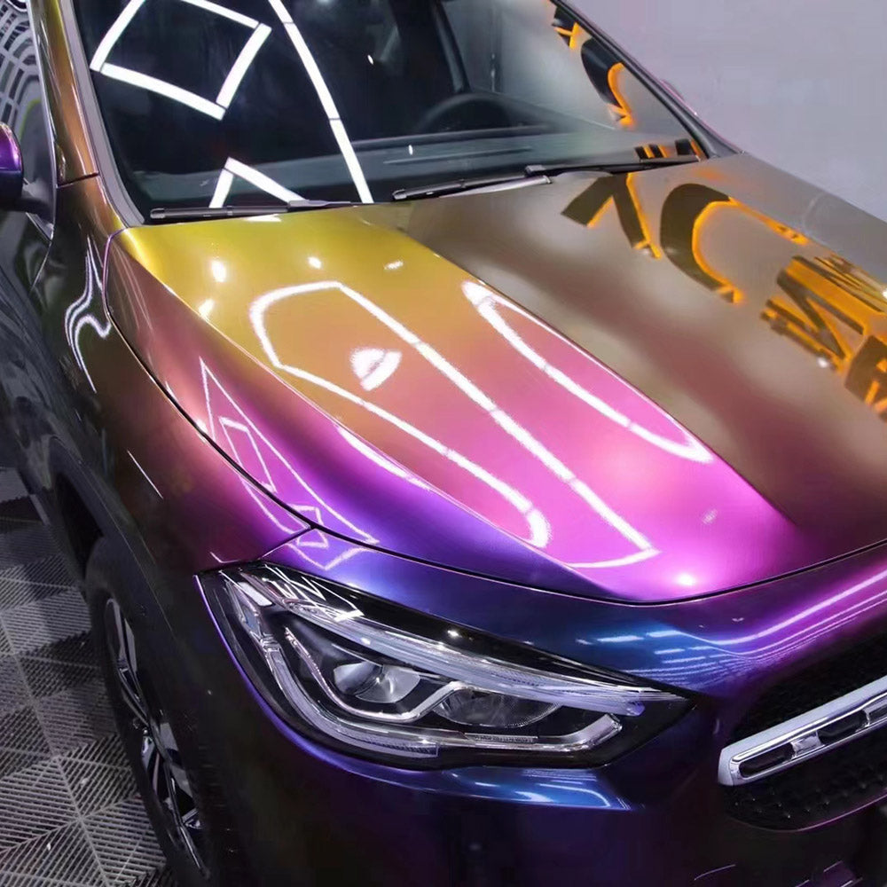 Chameleon Flowing Phantom Auto Wrap – wrapteck
