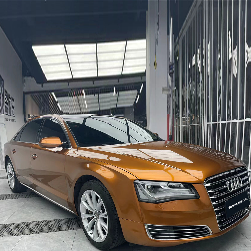 Gloss Heavy Metal Copper Color Car – wrapteck