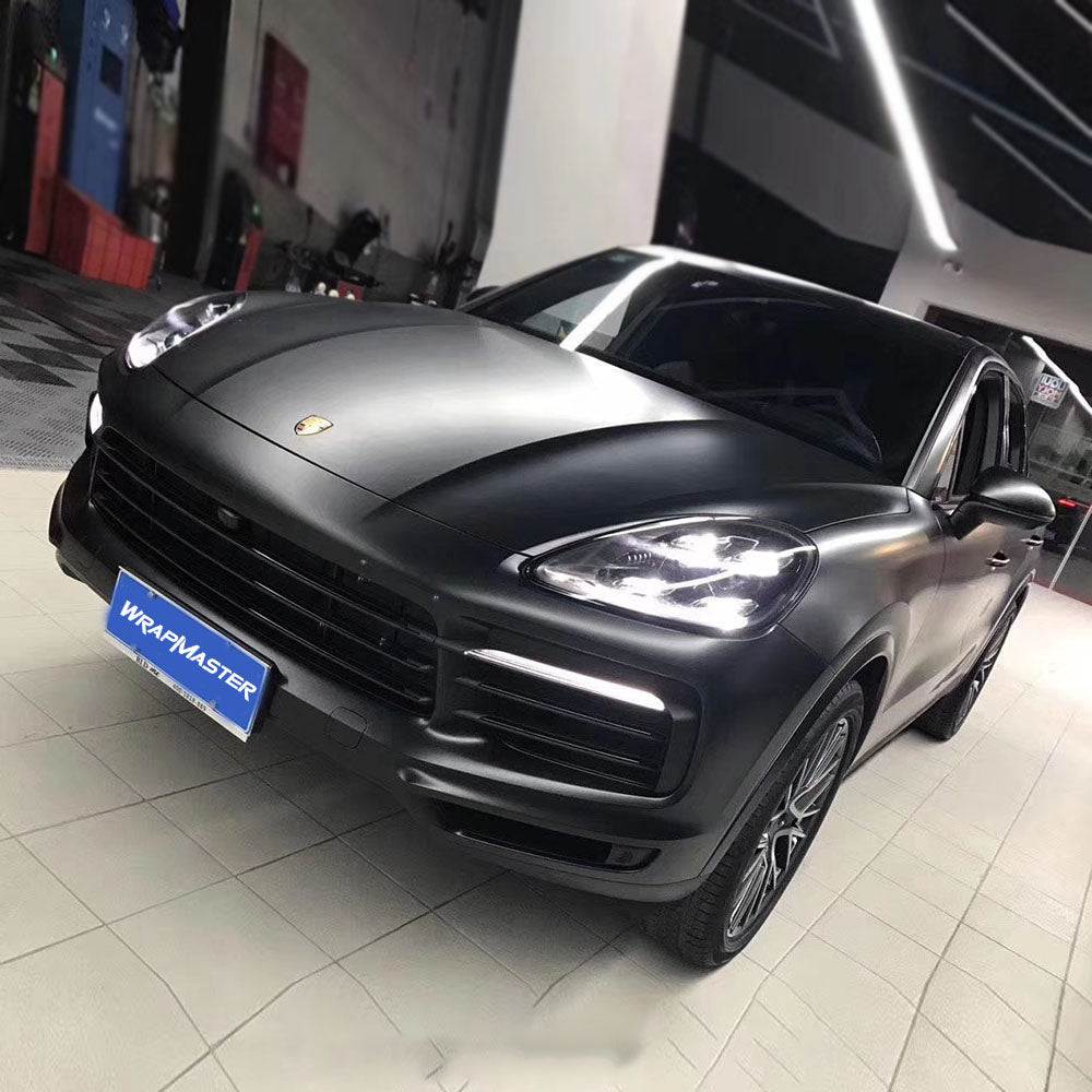 Matte Heavy Metallic Dark Black – wrapteck