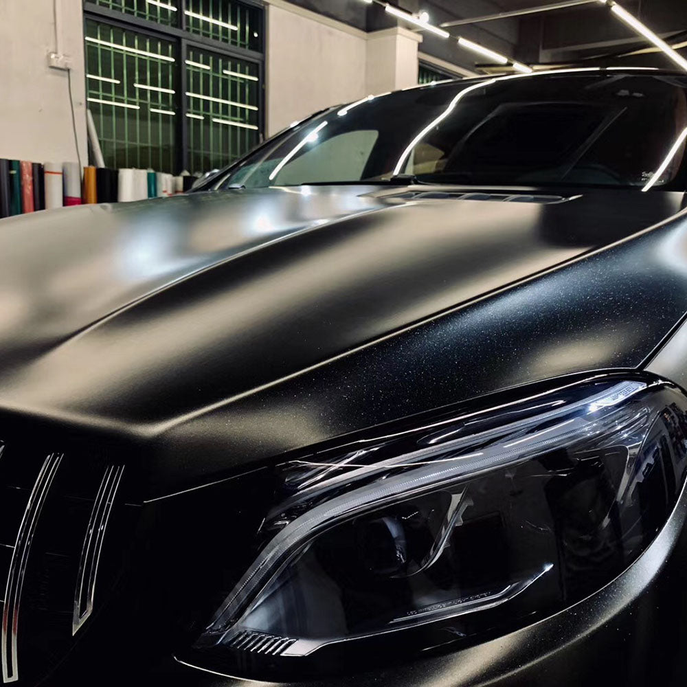 Matte Heavy Metallic Dark Black – wrapteck