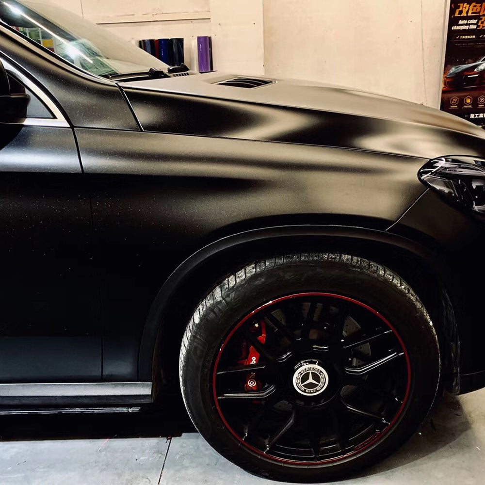 Matte Heavy Metallic Dark Black – wrapteck