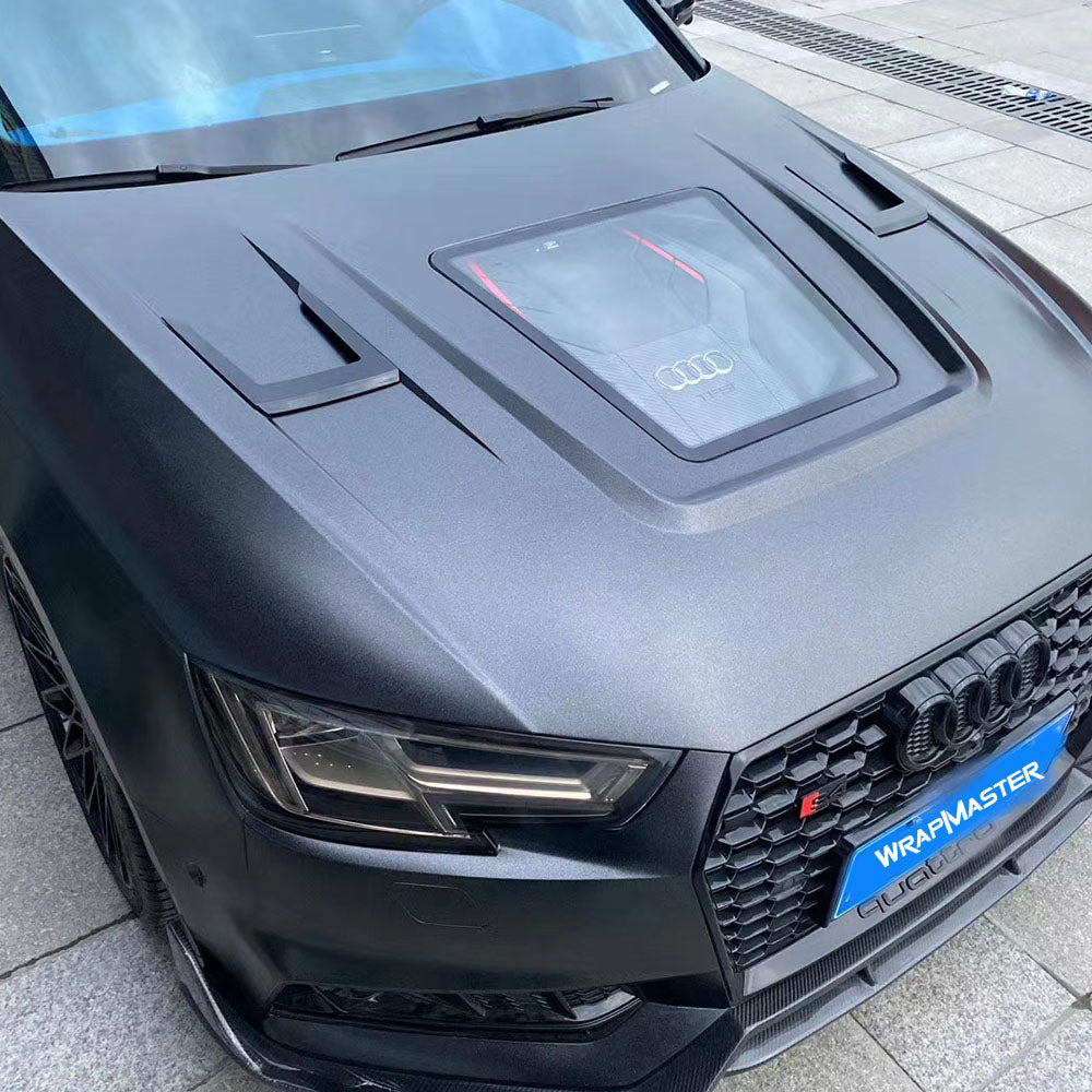 Matte Heavy Metal Graphite Black Wrap – wrapteck