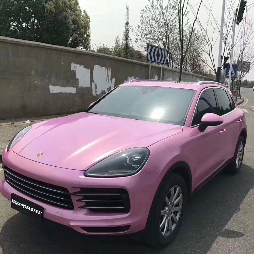 Gloss Iridescent Laser Pink Vinyl Stickers – wrapteck