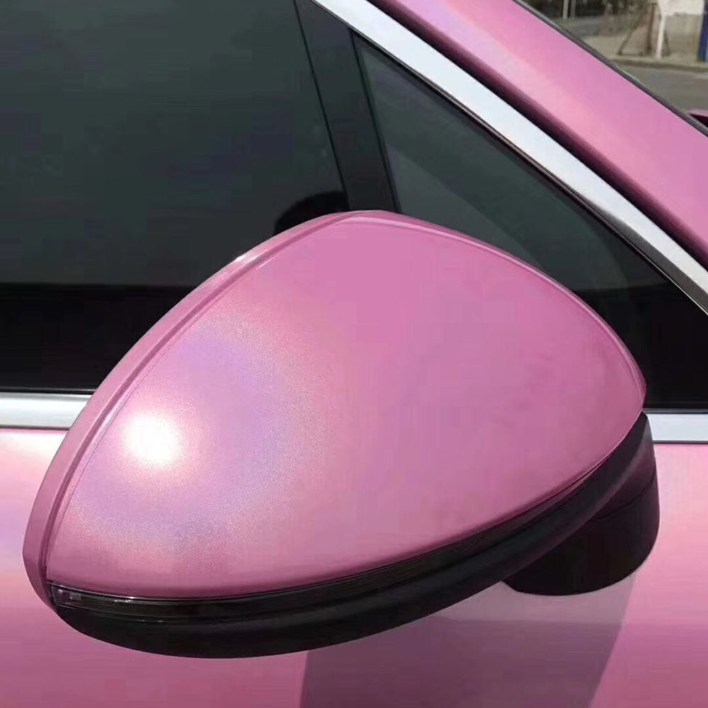 Gloss Iridescent Laser Pink Vinyl Stickers – wrapteck