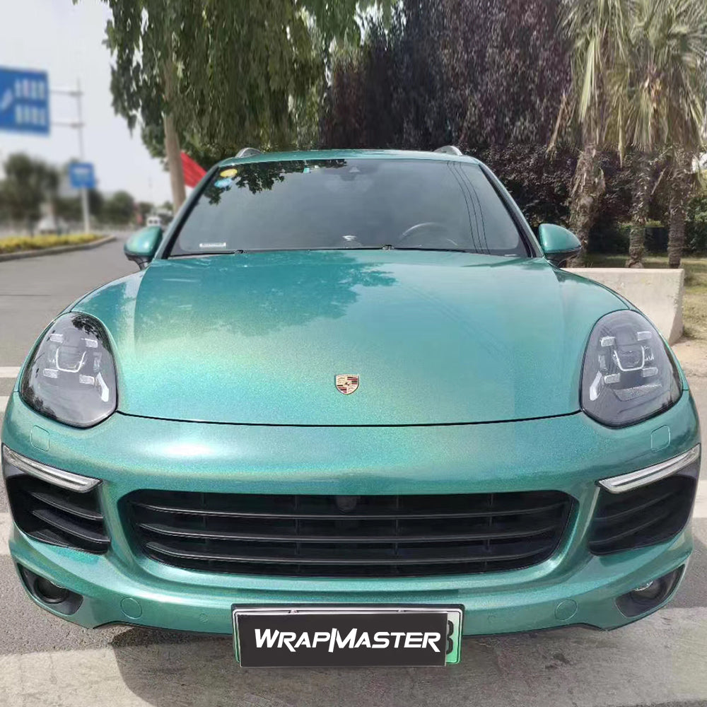 Gloss Iridescent Green Vinyl Wrap – wrapteck