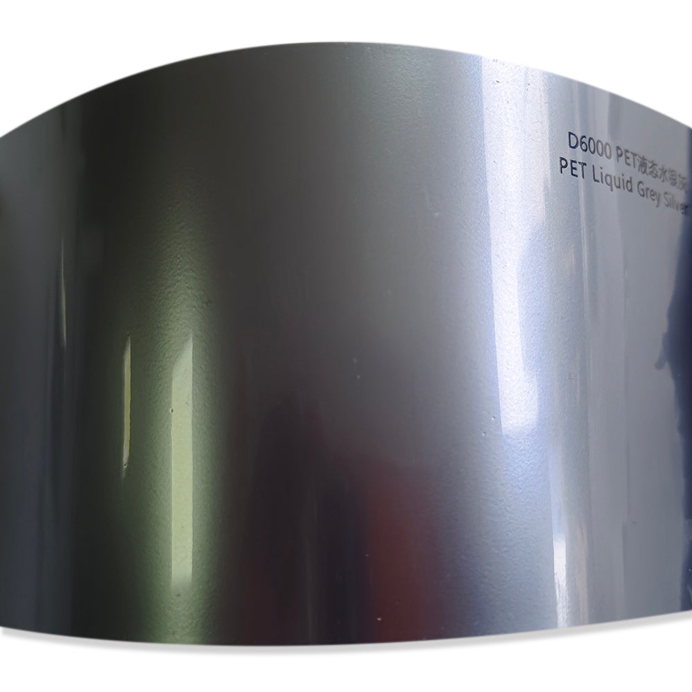 Liquid Metallic Grey Car Wrap – wrapteck