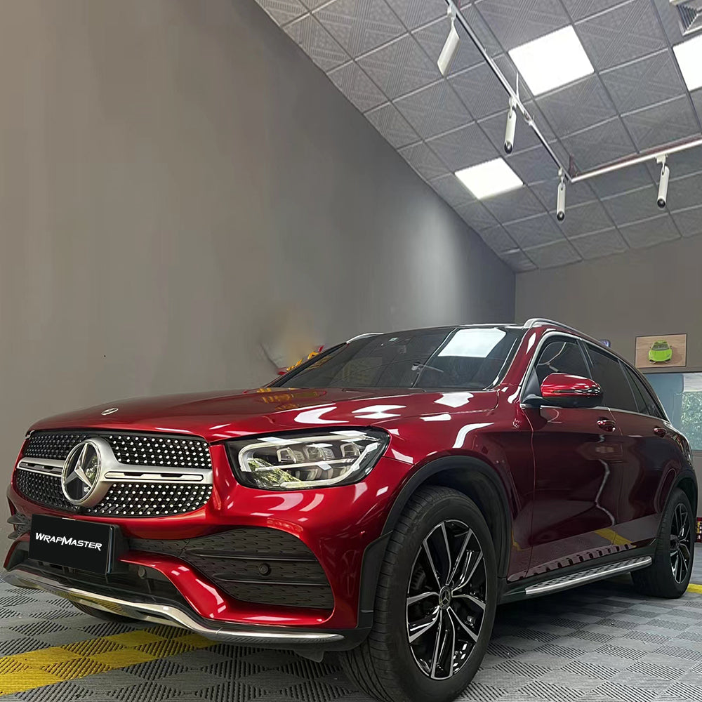 Gloss Metallic Liquid Ruby Red (PET Liner) – wrapteck