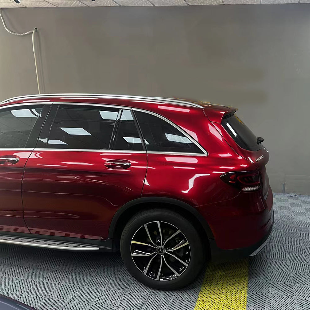 Gloss Metallic Liquid Ruby Red (PET Liner) – wrapteck