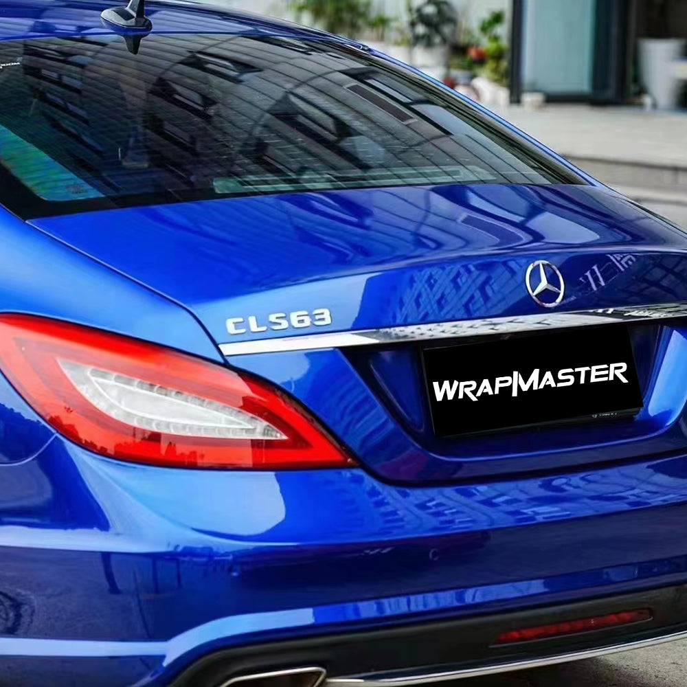 Gloss Liquid Metallic Blue Wrap Vinyl (PET Liner) – wrapteck