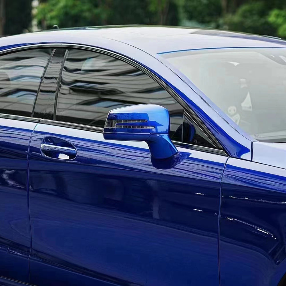Gloss Liquid Metallic Blue Wrap Vinyl (PET Liner) – wrapteck