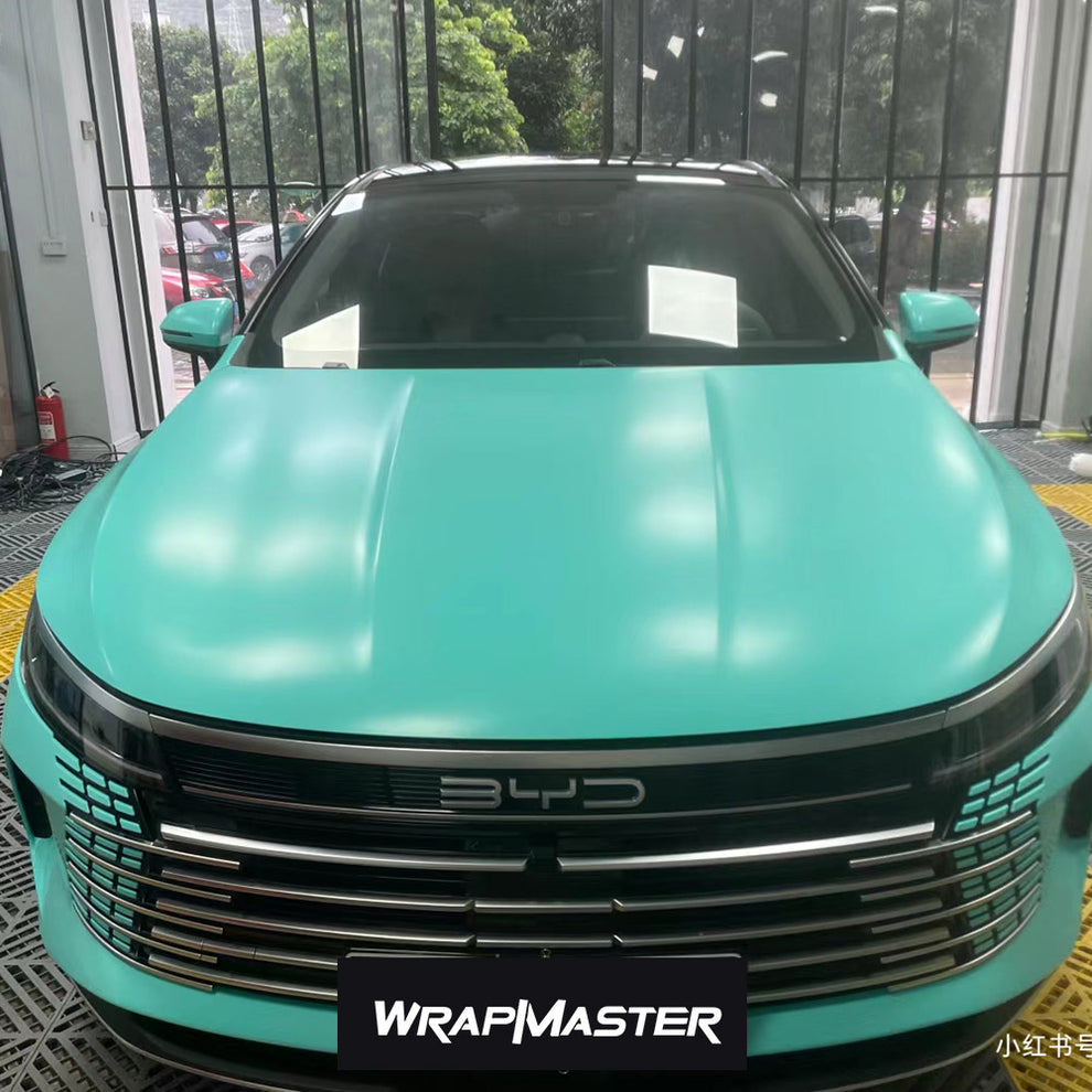 Matte Ceramic Tiffany Blue Wrap Car – wrapteck