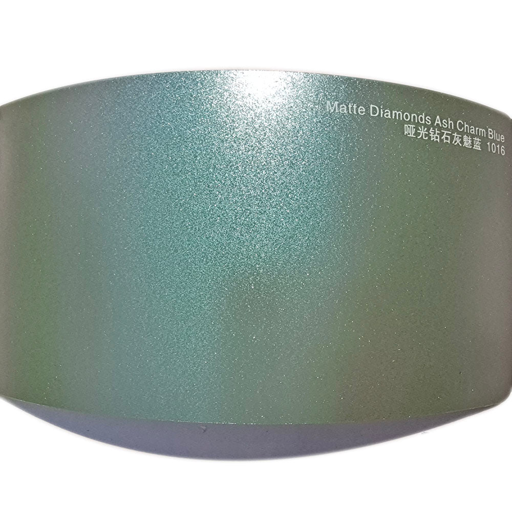 Matte Diamonds Grey to Blue Wrap – wrapteck