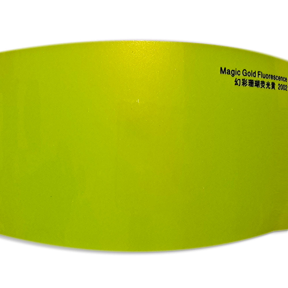Fluorescence Yellow Color Shift Vinyl Wrap – wrapteck