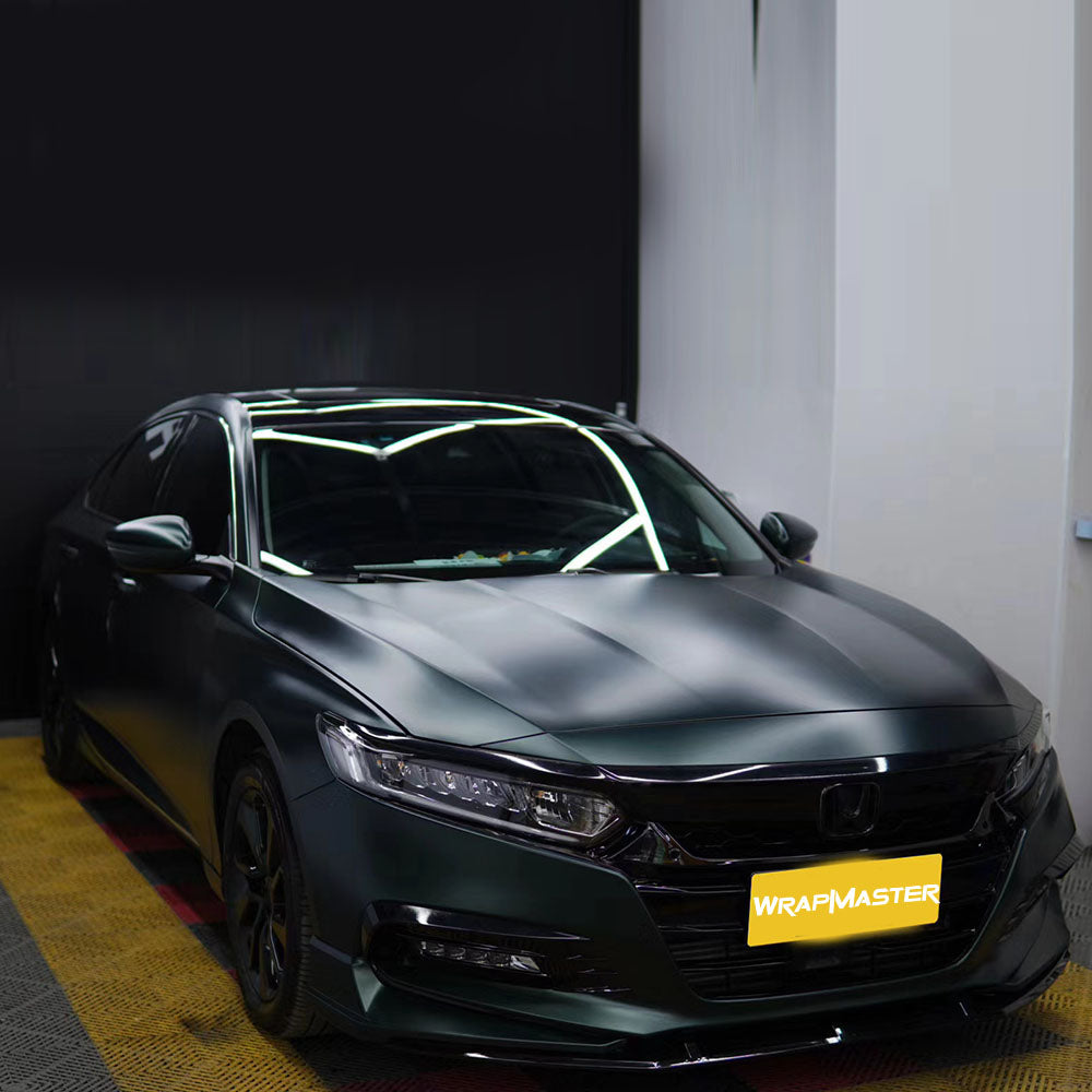 Matte Heavy Metallic Midnight Green – wrapteck