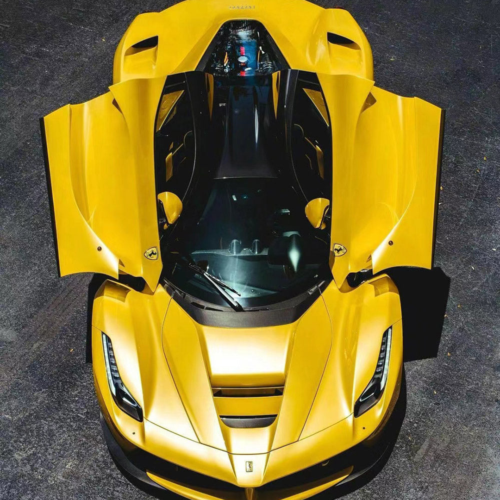 Macaron Gloss Yellow Lemon Vehicle Stickers – wrapteck