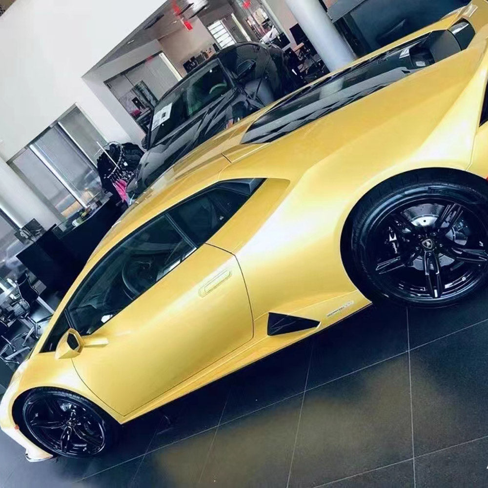 Macaron Gloss Yellow Lemon Vehicle Stickers – wrapteck