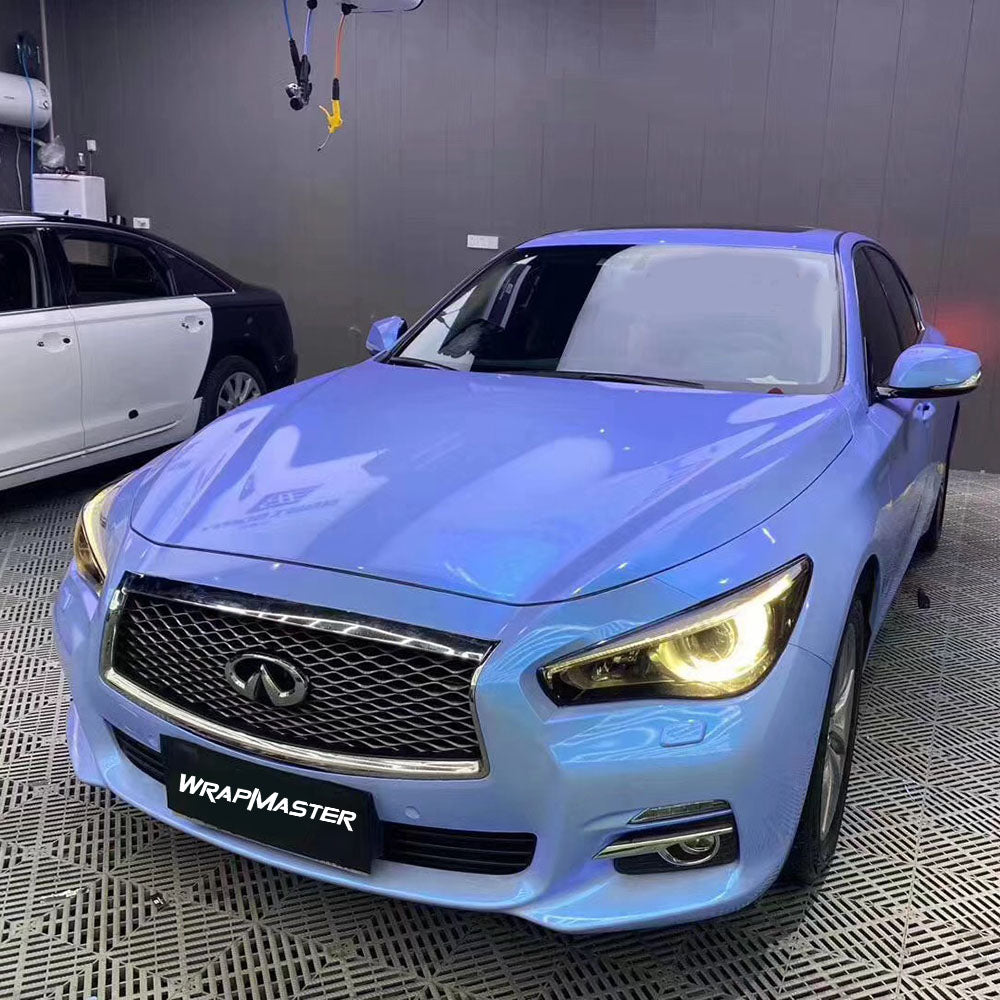 Twin Color Metallic Candy Ash Color Shift Wrap – wrapteck