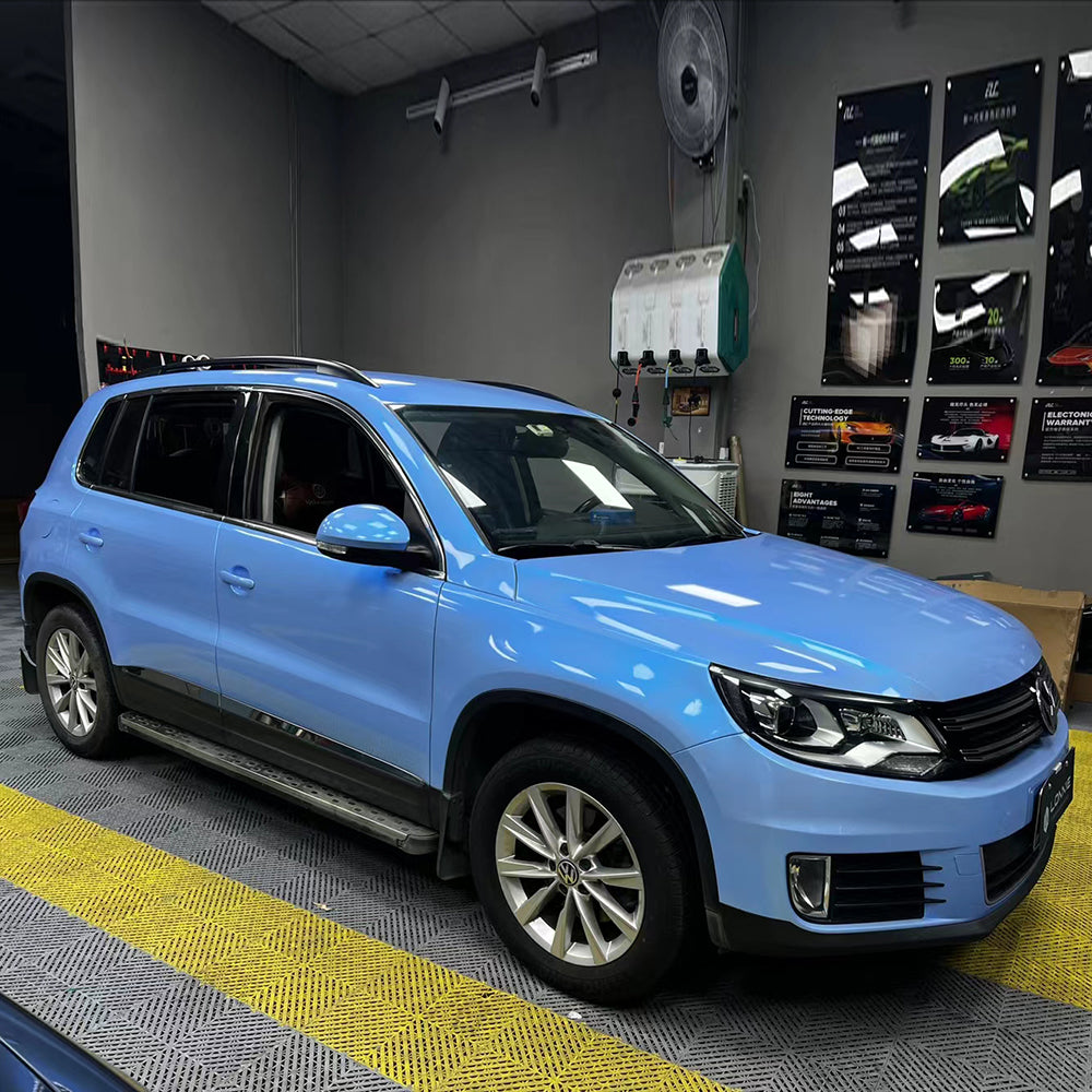 Twin Color Shift Wrap Metallic Gray Blue – wrapteck