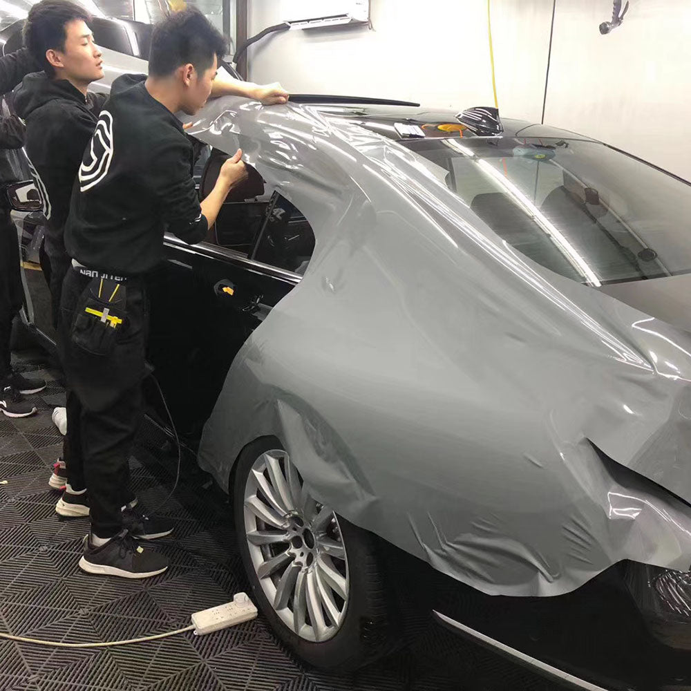 Super Gloss Cement Grey Wrap (PET Liner) – wrapteck