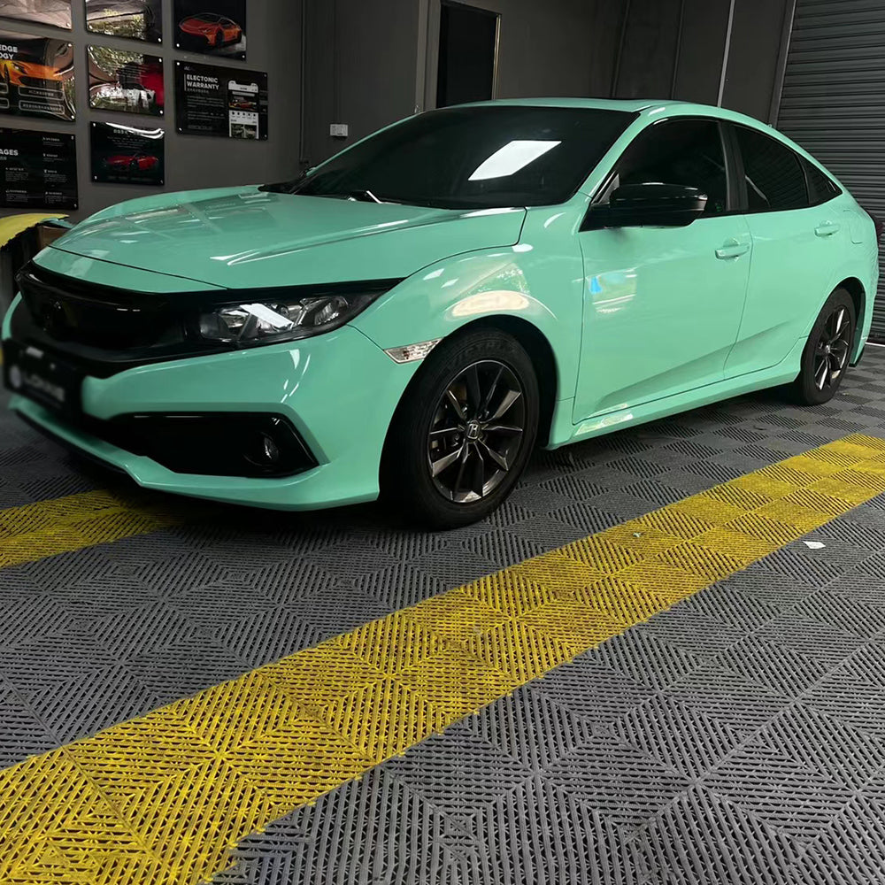 Super Gloss Mint Green Vinyl (PET Liner) – wrapteck