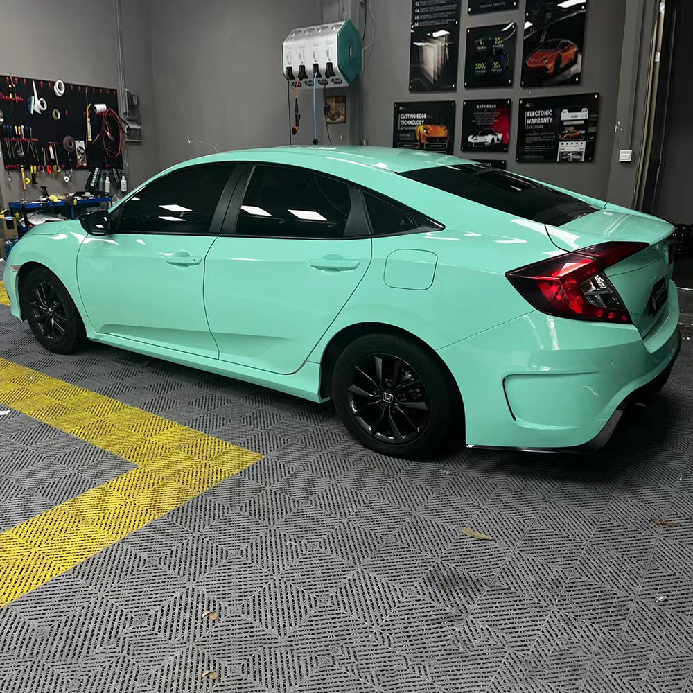 Super Gloss Mint Green Vinyl (PET Liner) – wrapteck