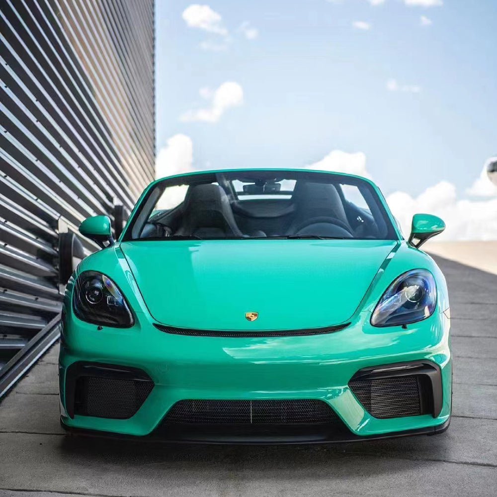 Glossy Crystal Light Green Wrap Vinyl PET Liner – wrapteck