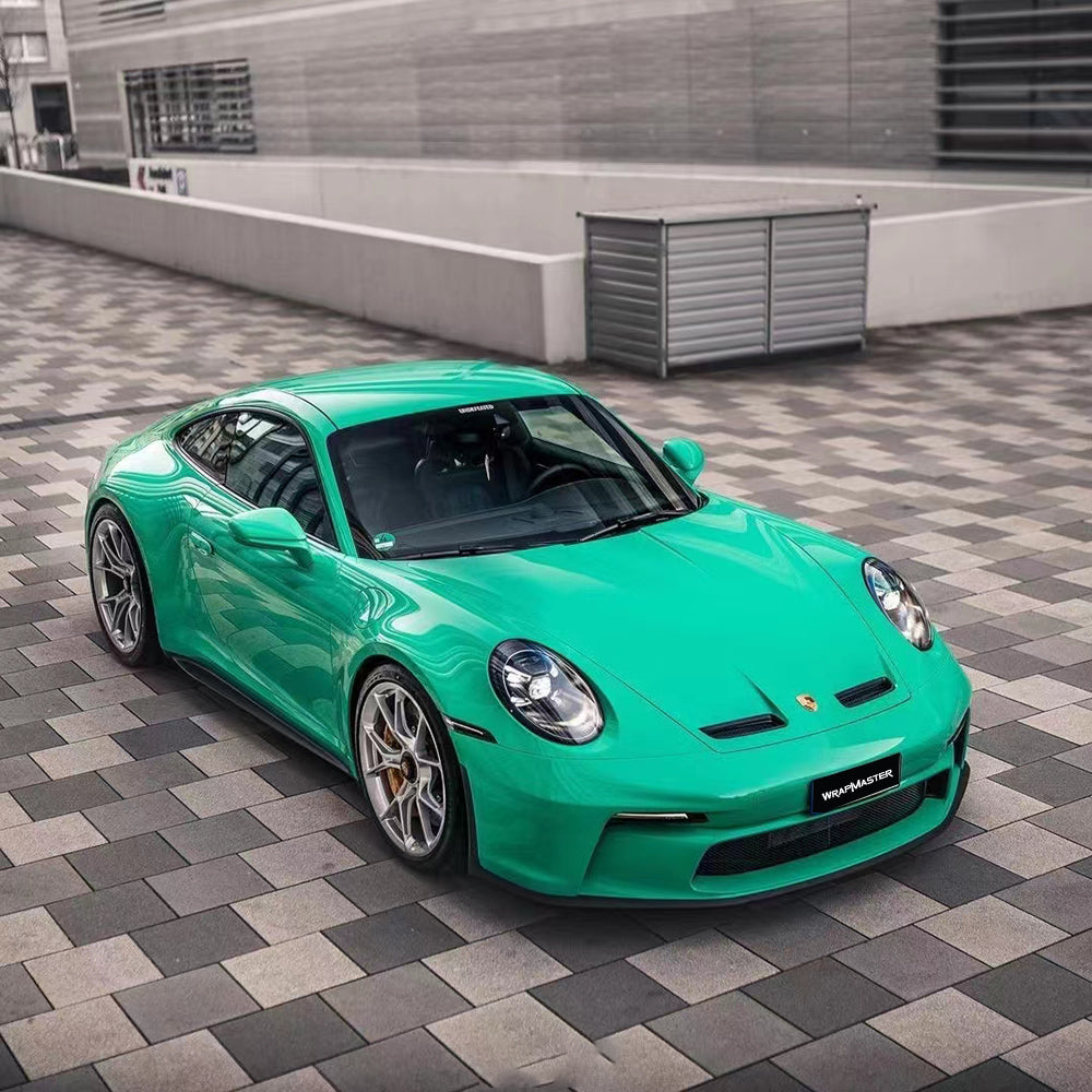 Glossy Crystal Light Green Wrap Vinyl PET Liner – wrapteck