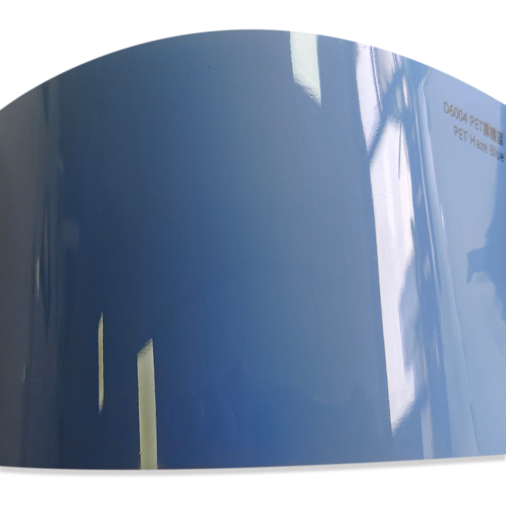 Super Gloss Haze Blue Car Wrap (PET Liner) – wrapteck