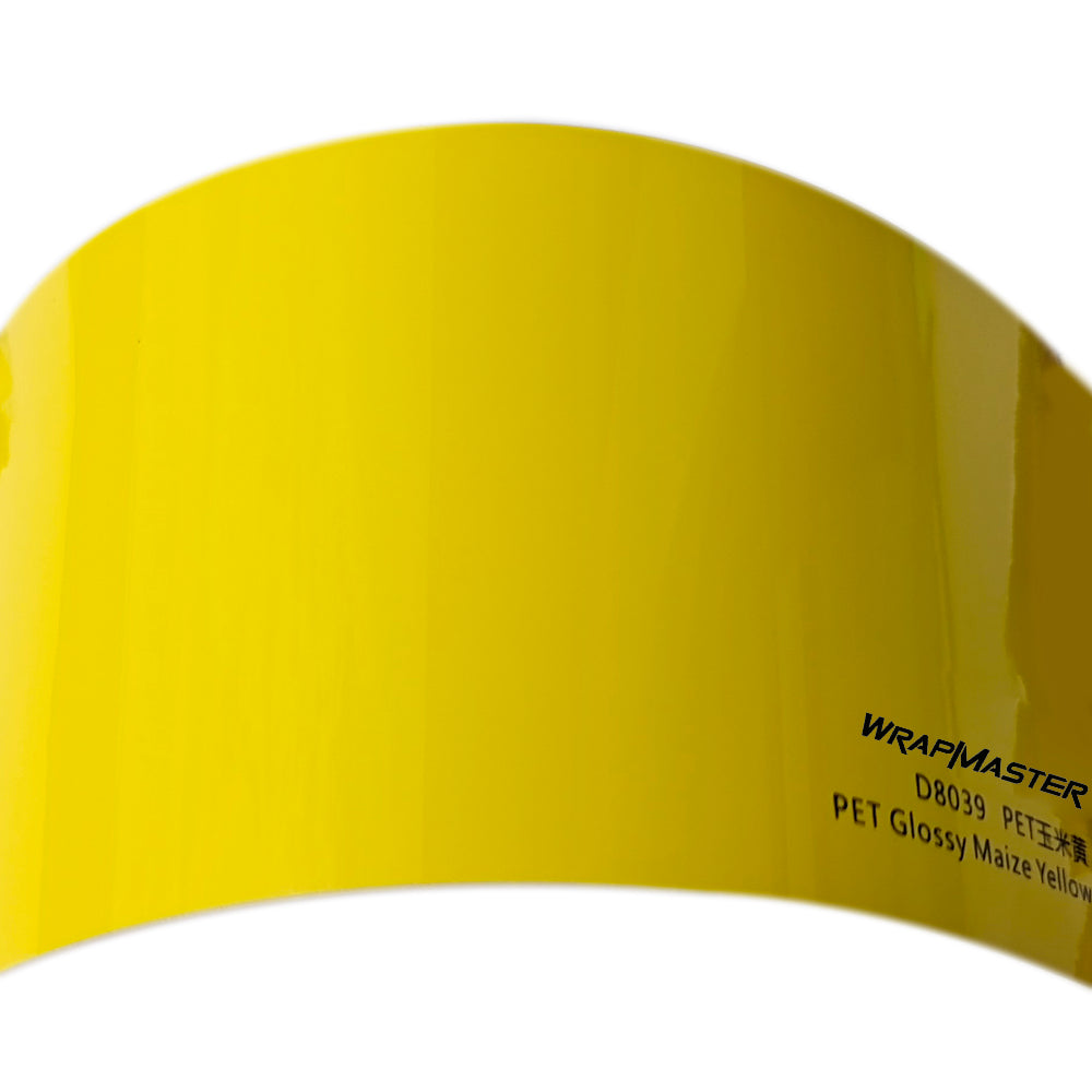 Super Gloss Maize Yellow Wrap (PET Liner) – wrapteck