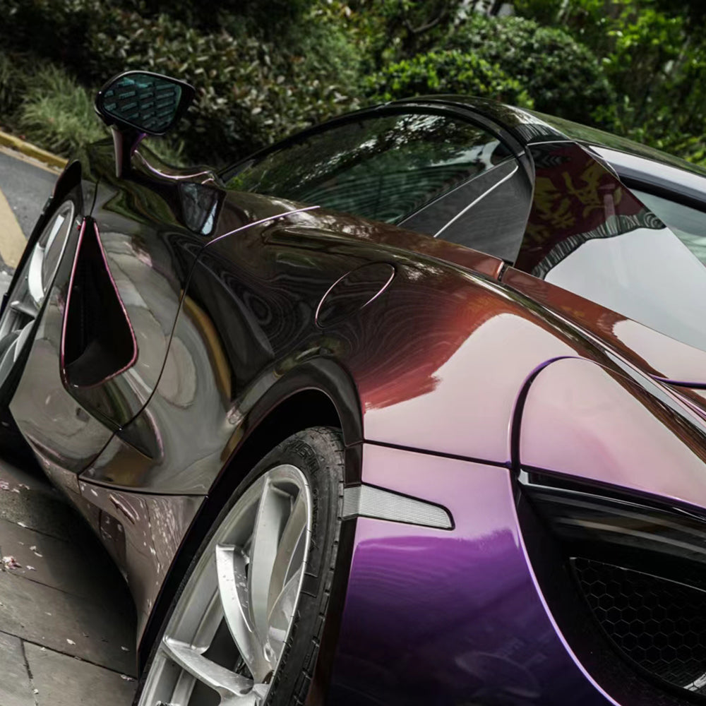 Thunder Lightning Sparkling Chameleon Wrap (PET Liner) – wrapteck