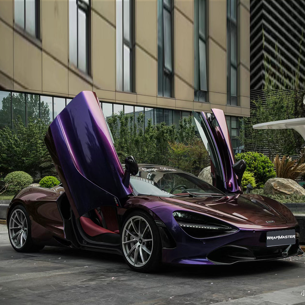 Thunder Lightning Sparkling Chameleon Wrap (PET Liner) – wrapteck