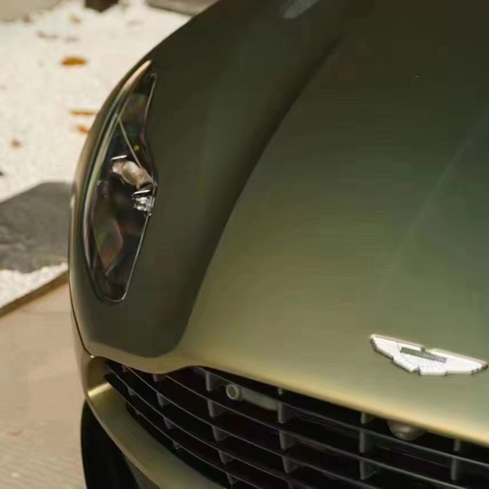 Matte Lightning Green Vinyl Wrap Supplies (PET Liner) – wrapteck