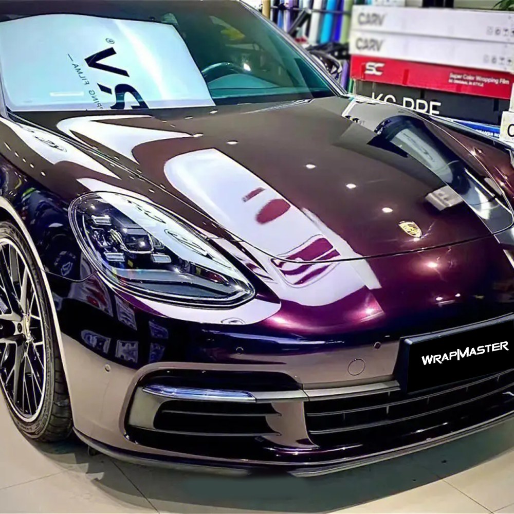 Gloss Metallic Amethyst Purple Car Paint (PET Liner) – wrapteck