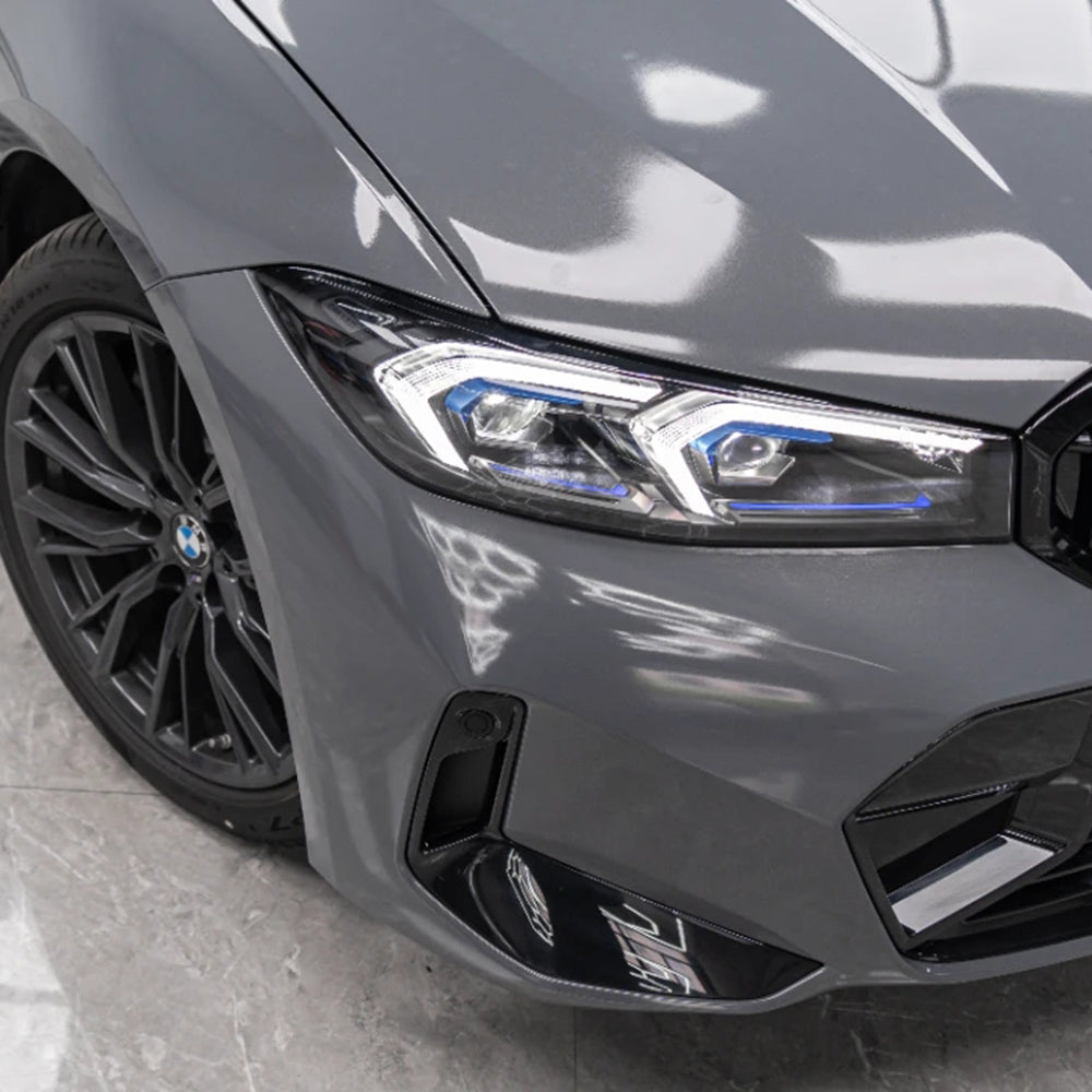 Gloss Metallic Jasper Grey Wrap (PET Liner) – wrapteck