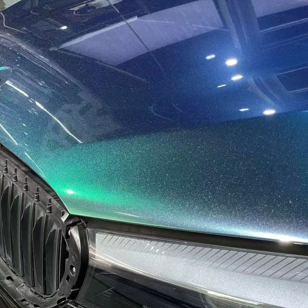 Gloss Diamonds Aurora Green Color Shift – wrapteck