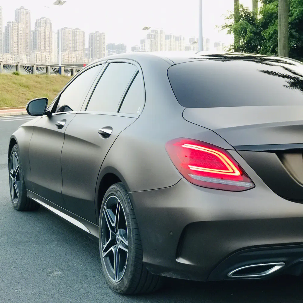 Super Matte Ultimate Flat Orites Grey Carwrapping (PET Liner) – wrapteck