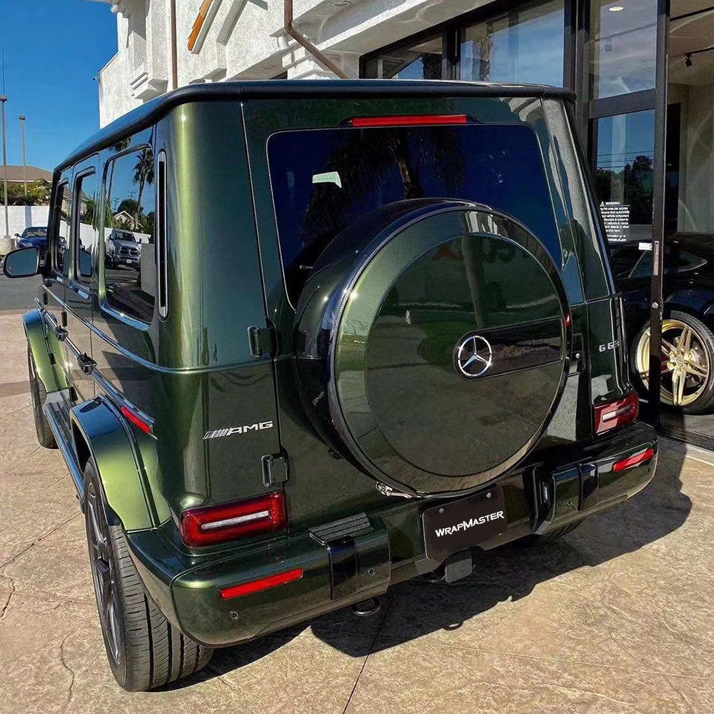 Gloss Paint Metallic Midnight Green Vinyl – wrapteck