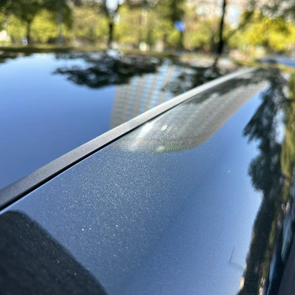 Gloss Metallic Volcano Grey Wrap (PET Liner) – wrapteck