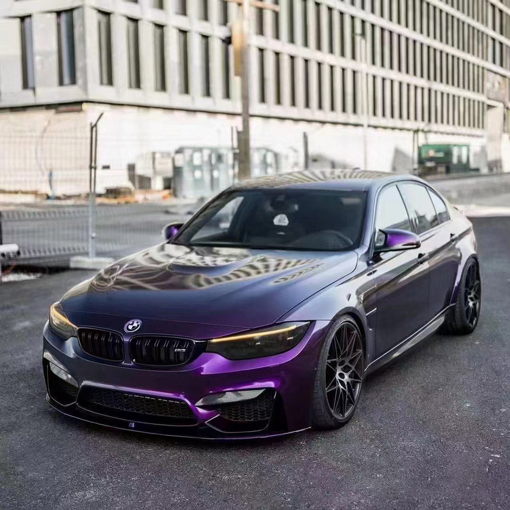 Gloss Metallic Venice Purple Car Wrap (PET Liner) – wrapteck