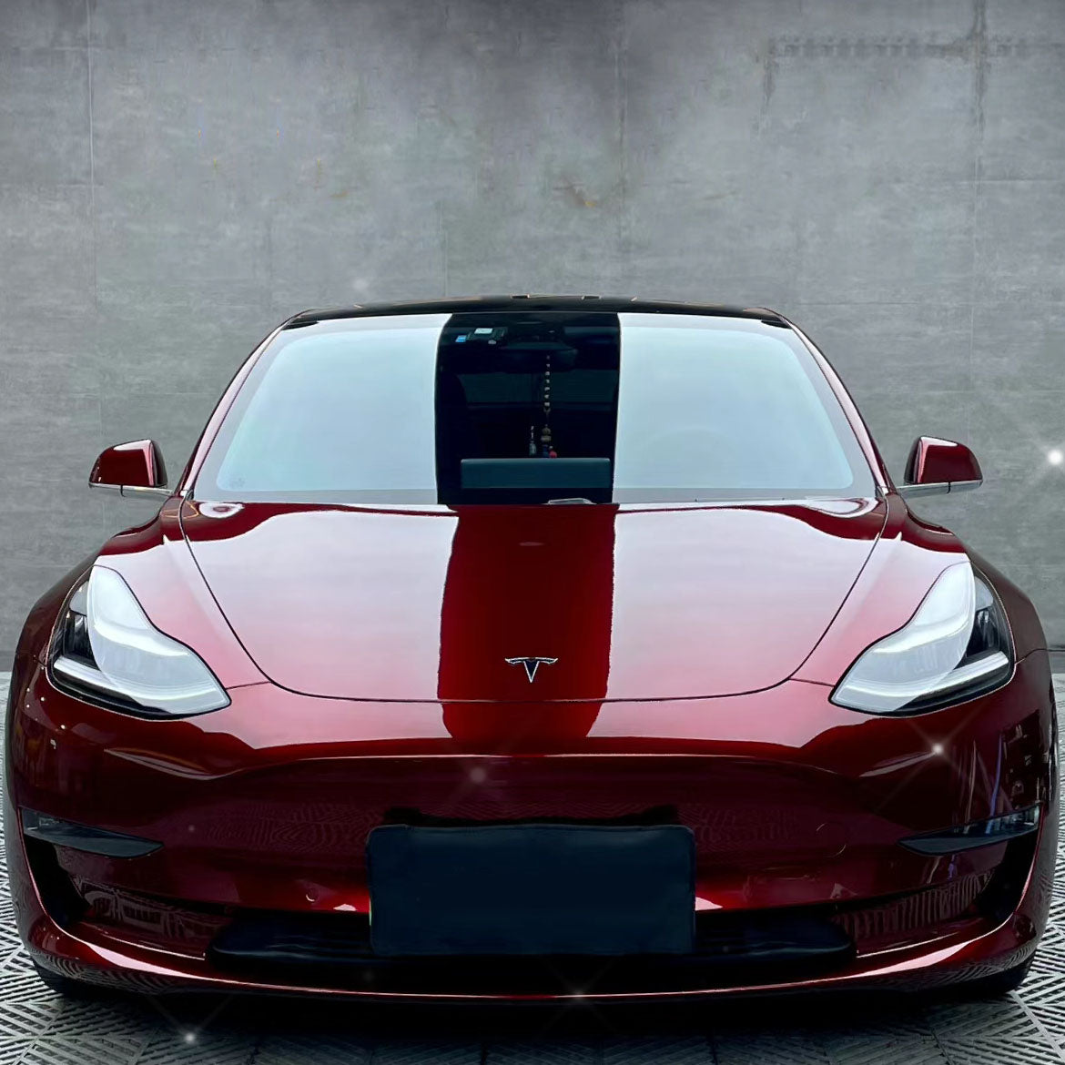 Gloss Metallic Cherry Dark Red Vehicle Vinyl Wrap Colors (PET Liner ...
