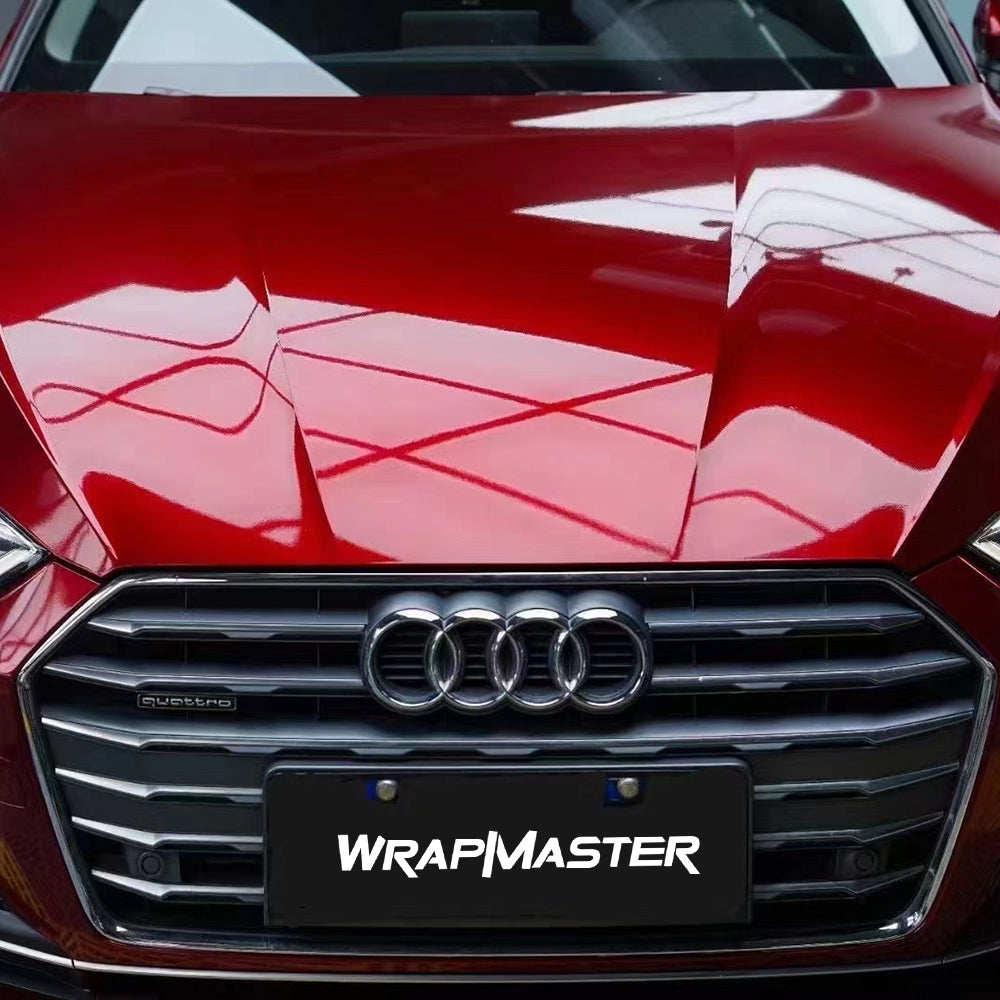 Gloss Metallic Cherries Red Vehicle Vinyl Wrap Colors (PET Liner ...