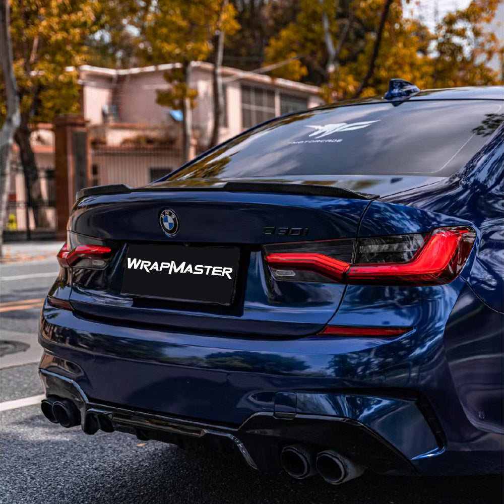 Gloss Metallic BMW Blue Vehicle Wrap (PET Liner) – wrapteck